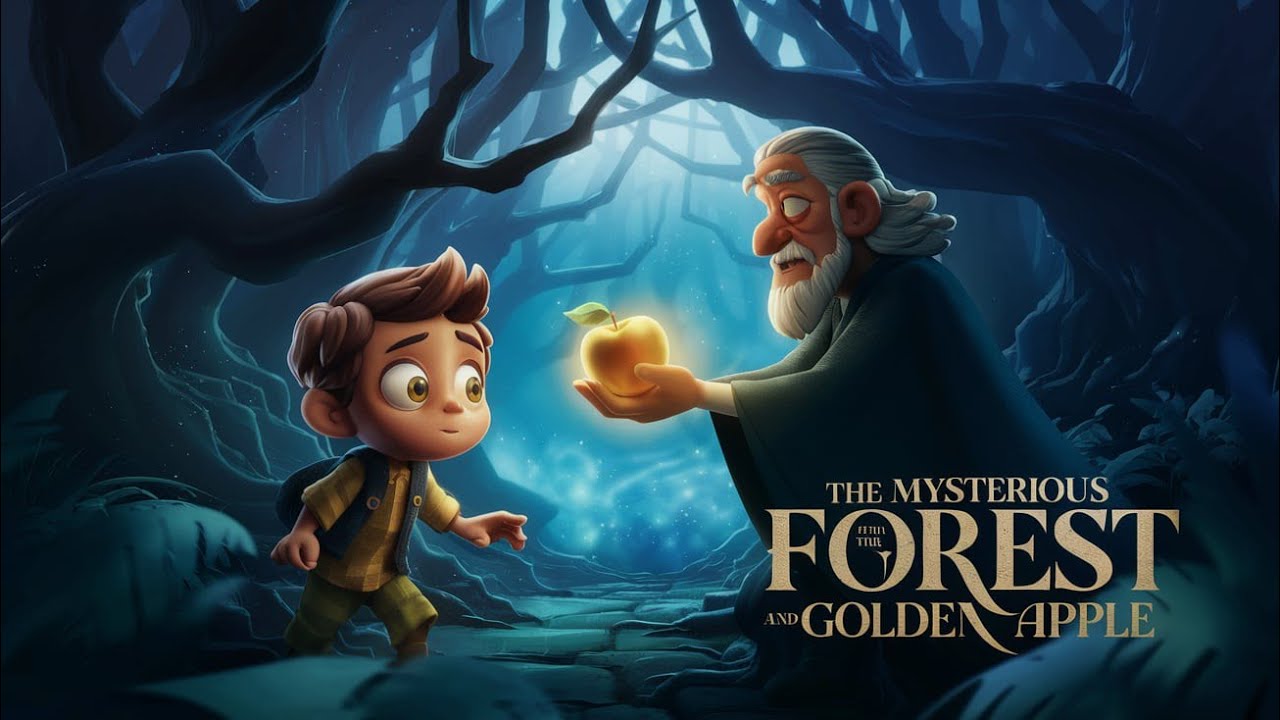 Story of the Mysterious Forest and the Golden Apple in English | Wise ...