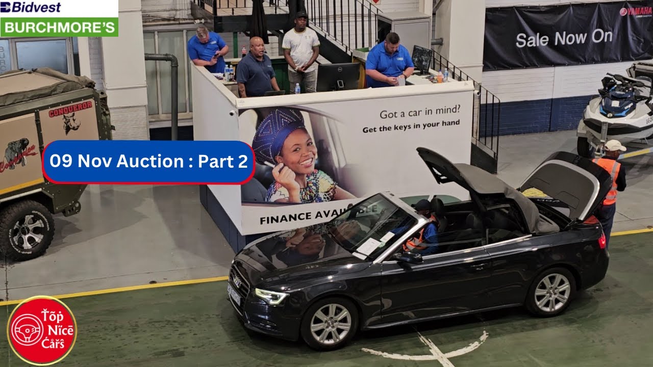 9 November Live Car Auction Part 2 - YouTube