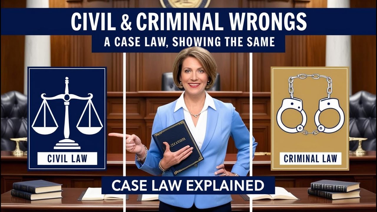 CIVIL WRONG VS CRIMINAL WRONG #wrong #civil #criminal #law #yourmentor ...