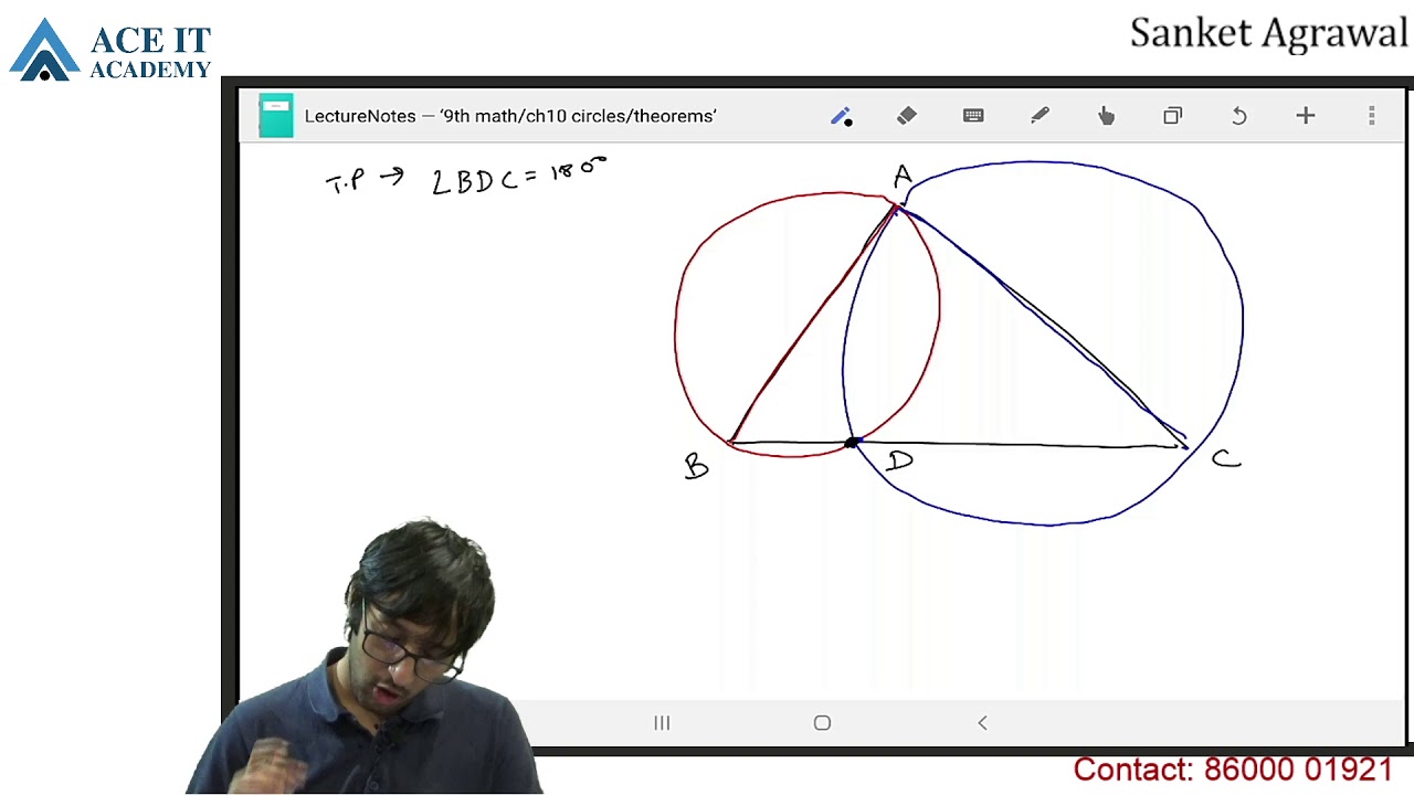 AIA 9th Math Circles Theorems Lect 7 - YouTube