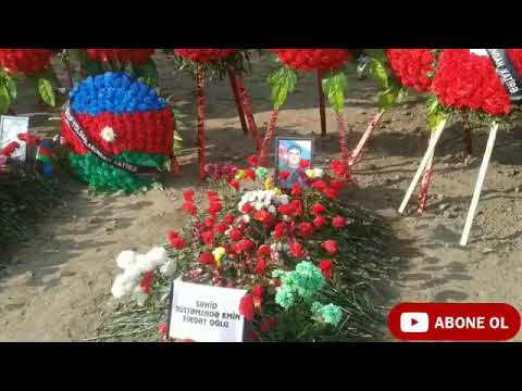 Mingecevir Sehidler xiyabanI AILAHI BUTUN SEHİDLERMİZE REHMET ELESİN🙏🥀🖤😢