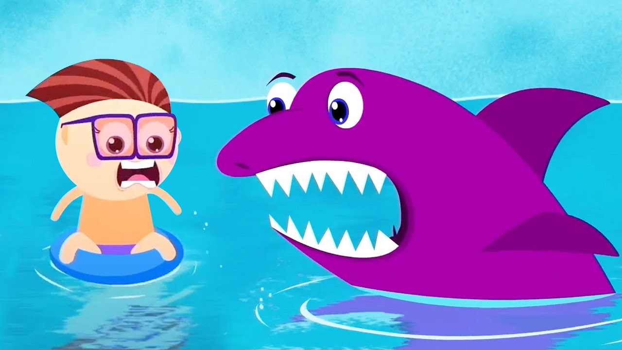 Scary Shark, Happy Halloween, Scary Cartoon Videos by Kids Tv Channel ...