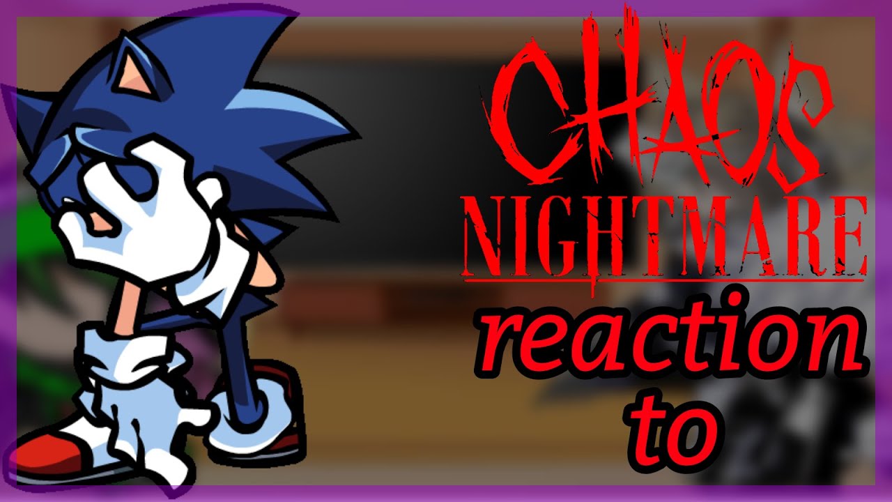 Rreaction to FNF Lost To Darkness Sonic vs Xain😈 V2 - YouTube