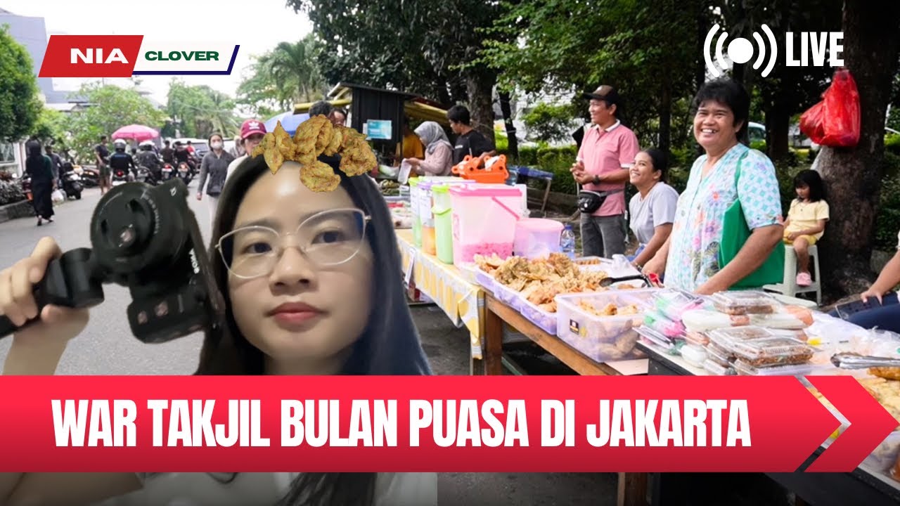 WAR TAKJIL DI JAKARTA PAKE SONY ZV E10 BARENG BESTIE NGAPAK 😆 - YouTube