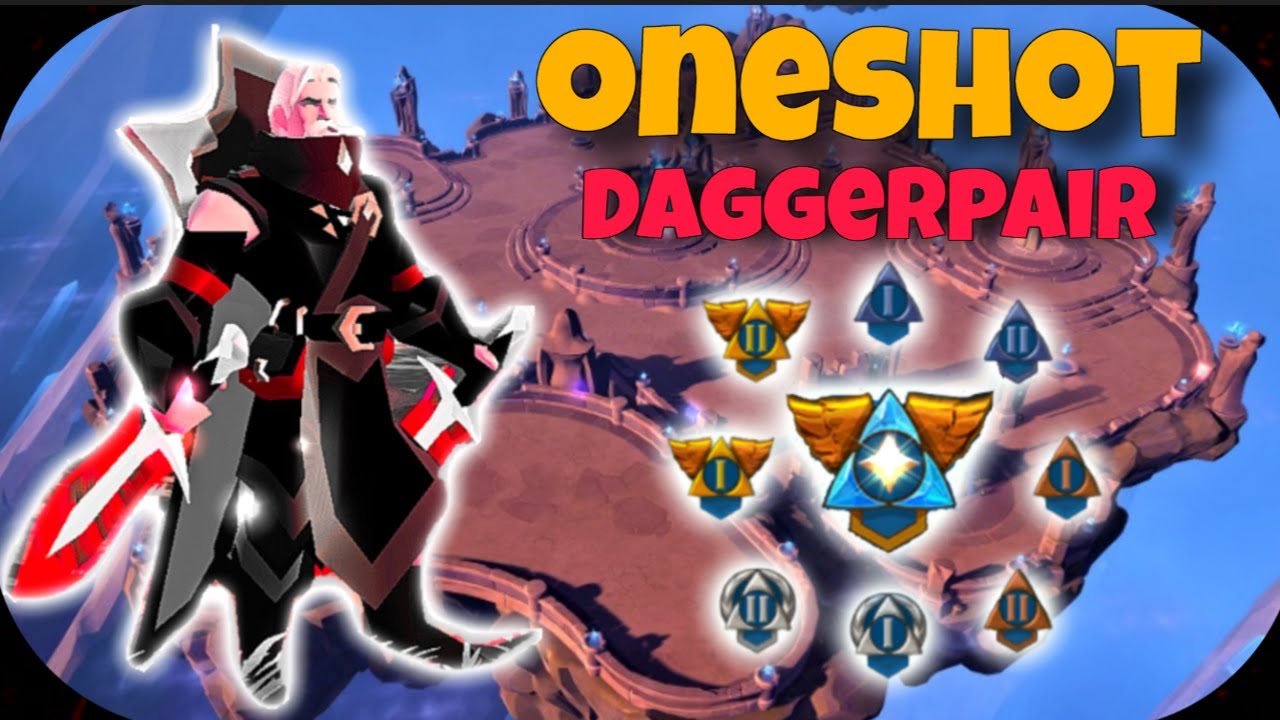 💎ONESHOT DaggerPair💎| Crystal Arena PvP | Albion Online - YouTube