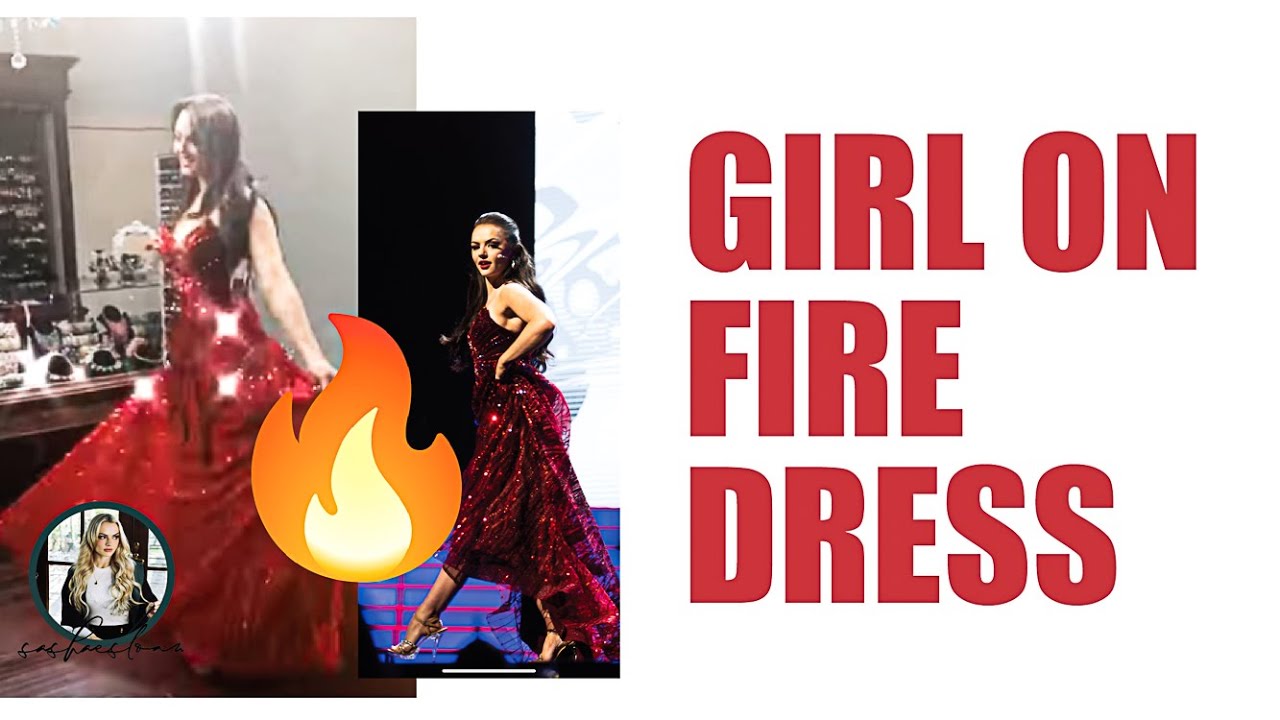 the GIRL ON FIRE dress 🏹 ‎️‍🔥 #MissAmerica #MissUtah #Pageant 🥇 Own ...