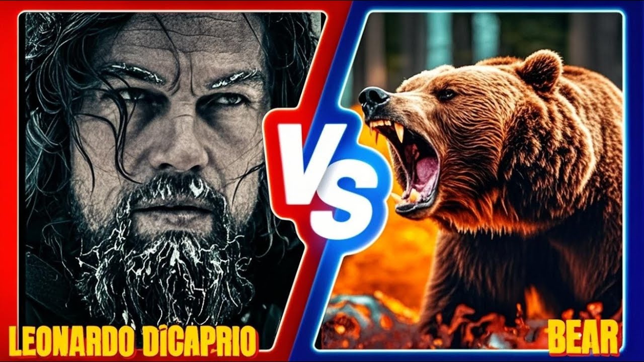 Leonardo DiCaprio vs Bear (Round 1) | The Revenant (2015) Movie Fight ...
