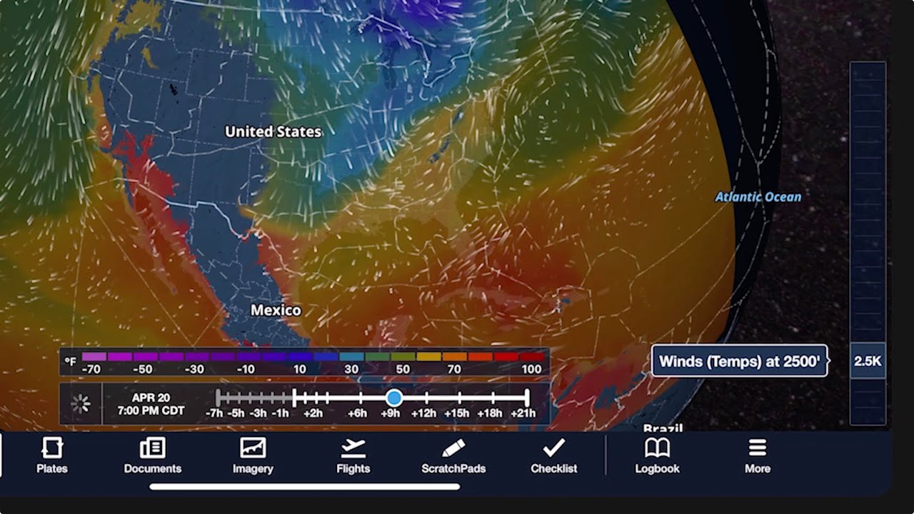 ForeFlight Feature Focus: Dynamic Winds & Temperatures - YouTube