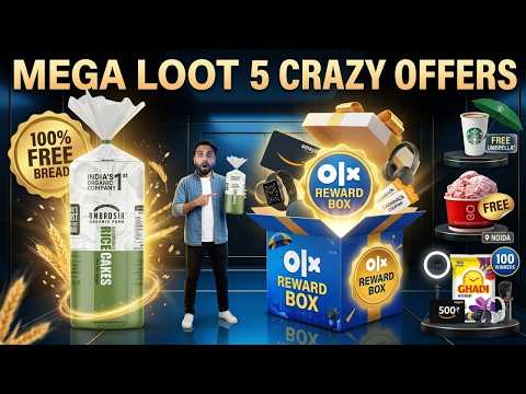 Totally FREE Rice Cake | Olx Bech De Days Loot | Giani FREE Icecream | Free Metro Tickets | 5 Offers