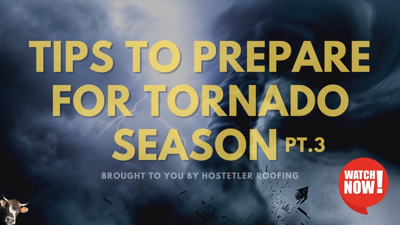 Tips to Prepare For Tornado Season pt3: Residential Roofing - YouTube