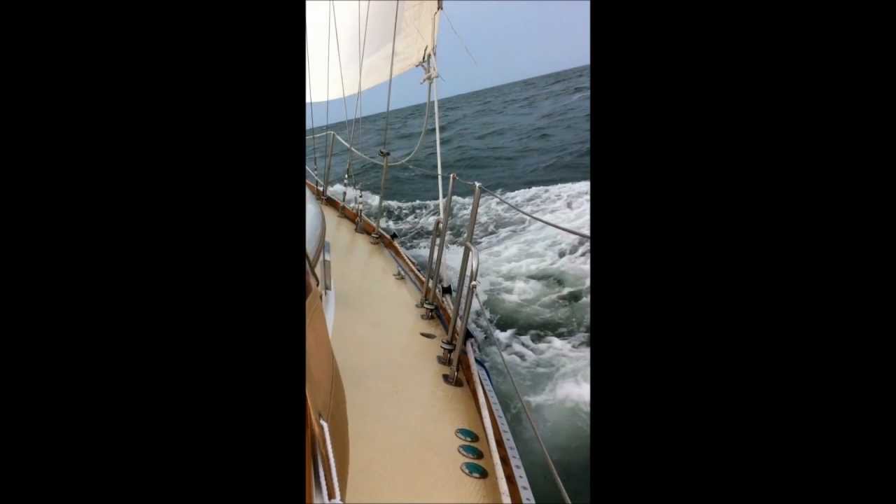 Shannon 43 Sailing - YouTube