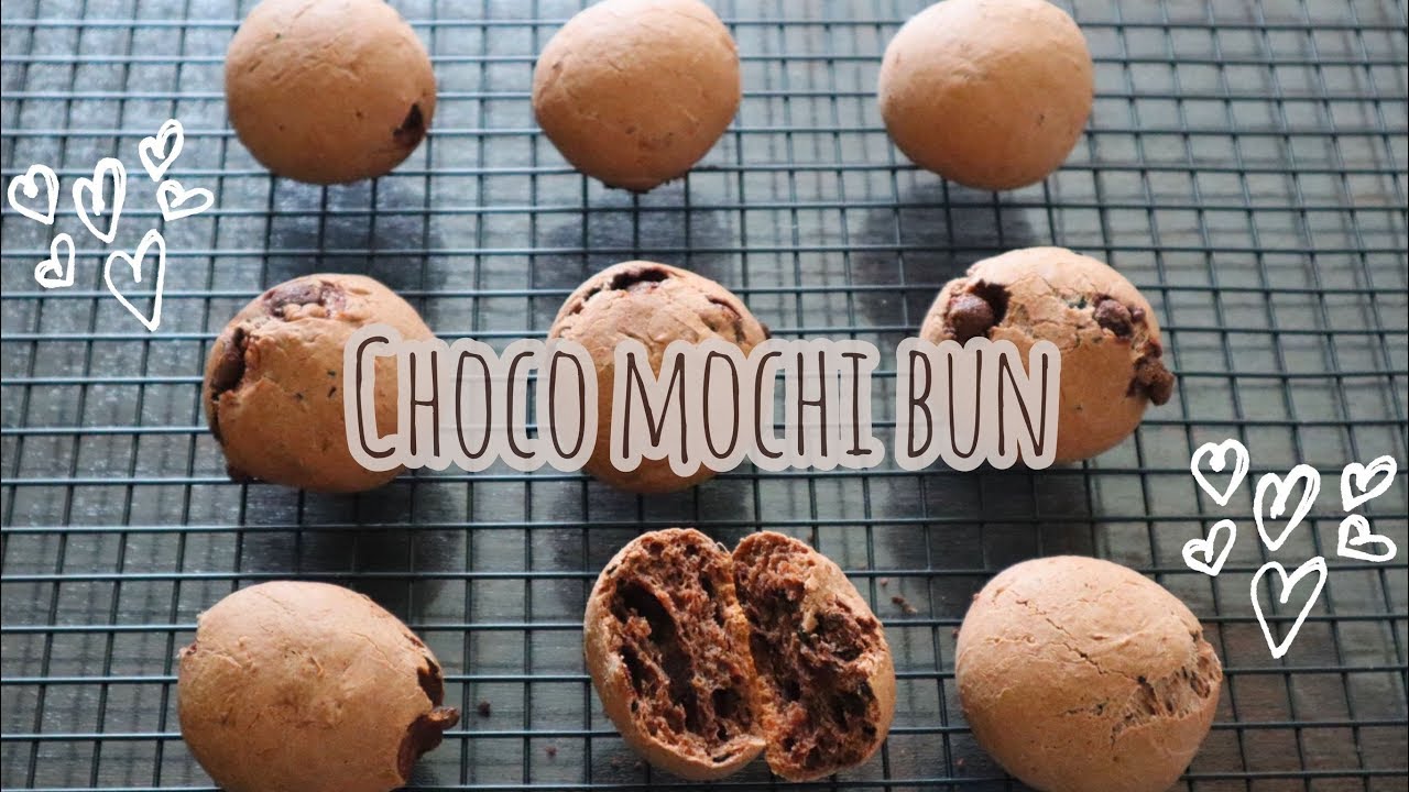 [ENG SUB]Chocolate mochi bun recipe, also called dinosaur egg, great ...