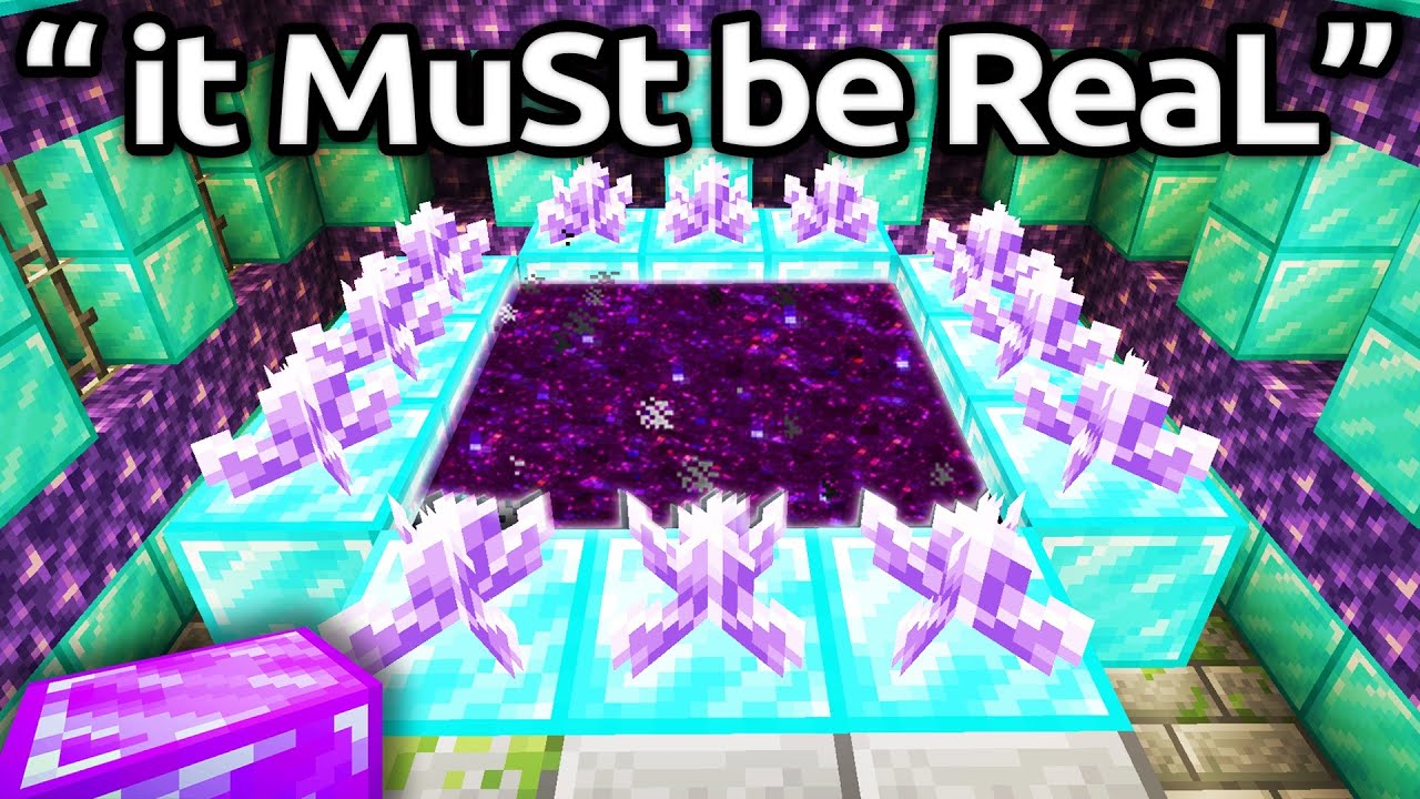 Busting HILARIOUS FAKE Minecraft TikTok Hacks... - YouTube