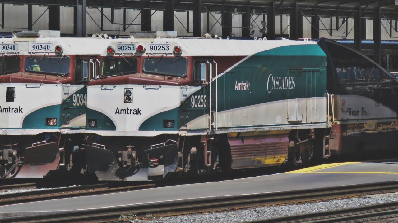 Riding a Talgo Series 6 Train: Olympia - Seattle with Amtrak Cascades ...