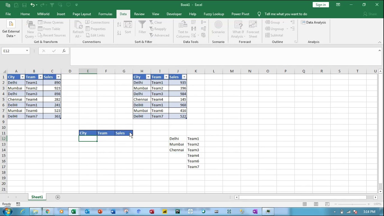 Use the DCOUNT Functions - YouTube