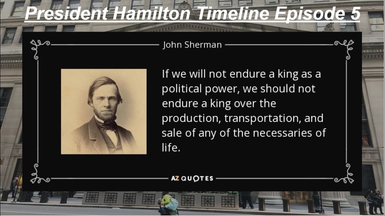 President Hamilton Timeline Episode 5 - YouTube