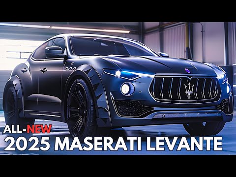 Muhteşem Görünün! 2025 Maserati Levante - Detaylarıyla Acımasız Lüks SUV!