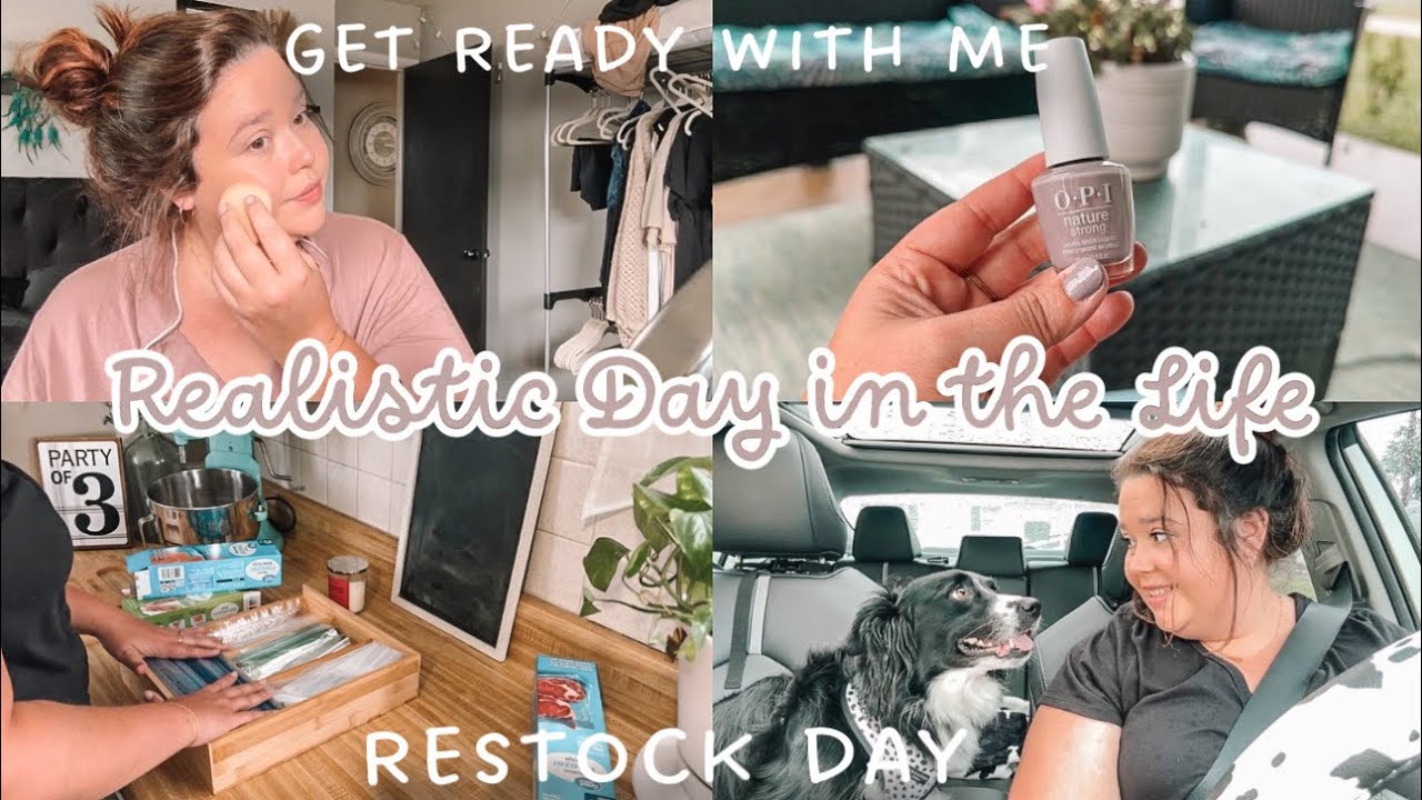 get ready with me • restock day • sunday with friends | vlog - YouTube