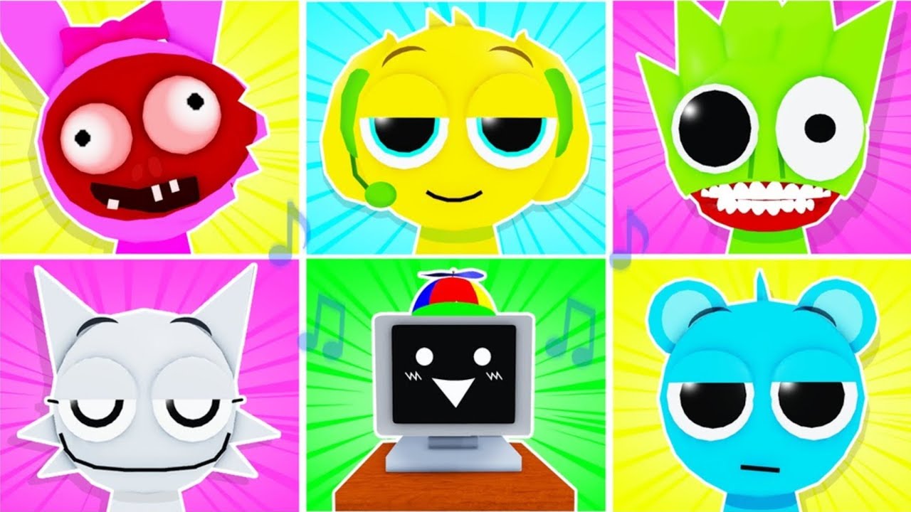 FREE Sprunki Morphs Tunner TREE fun bot horrorgraysimon Durple FunTV ...