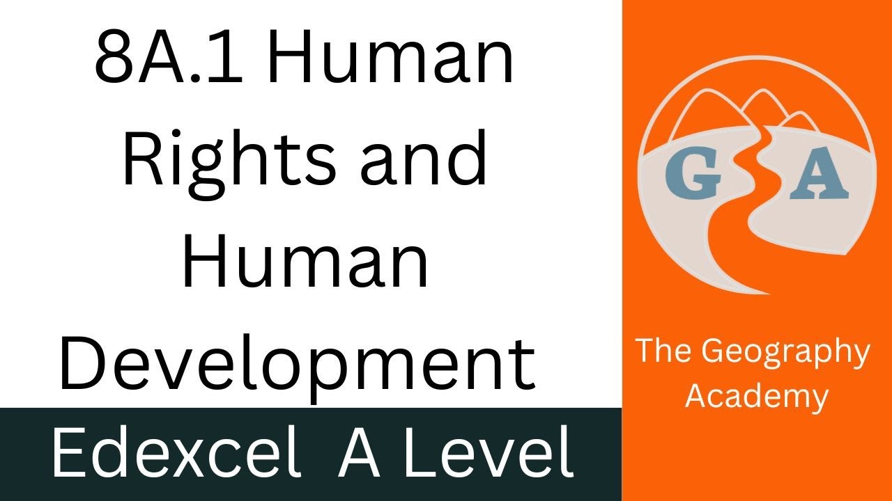 Human development and human rights - Edexcel A Level Geography - YouTube