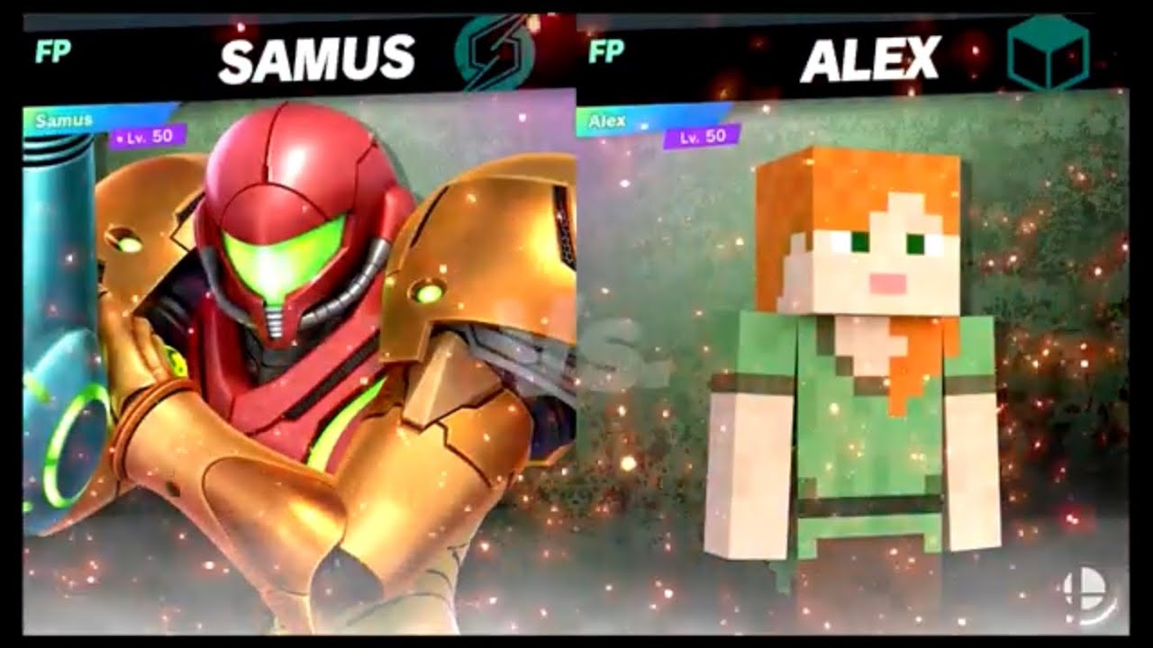 Super Smash Bros Ultimate Amiibo Fights – Request #23495 Samus vs Alex ...