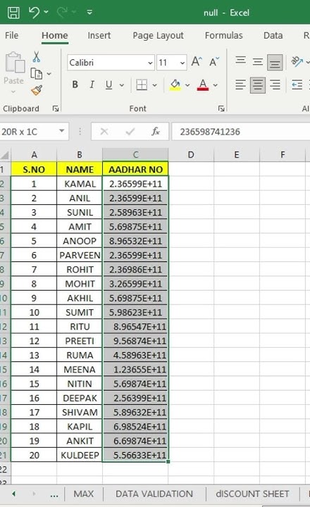 Excel Tips: How to Show and Hide Numbers in Cells #excel #excelshortcuts #excelfordummies # ...