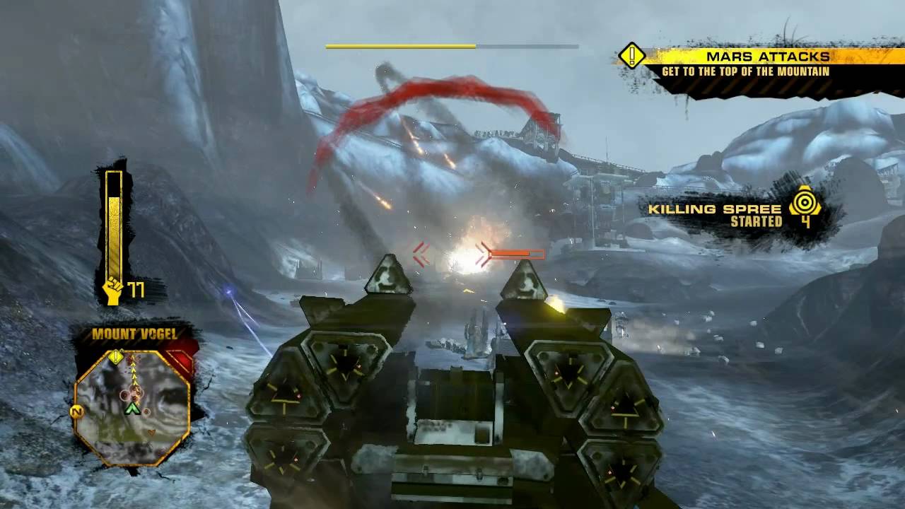 Red Faction Guerilla PC Gameplay Heavy Tank - YouTube
