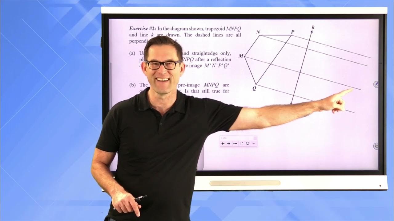 N-Gen Math Geometry.Unit 2.Lesson 5. Line Reflections - YouTube