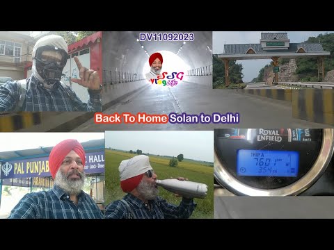 Back To Home Solan to Delhi DV11092023 @SSGVLogLife - YouTube