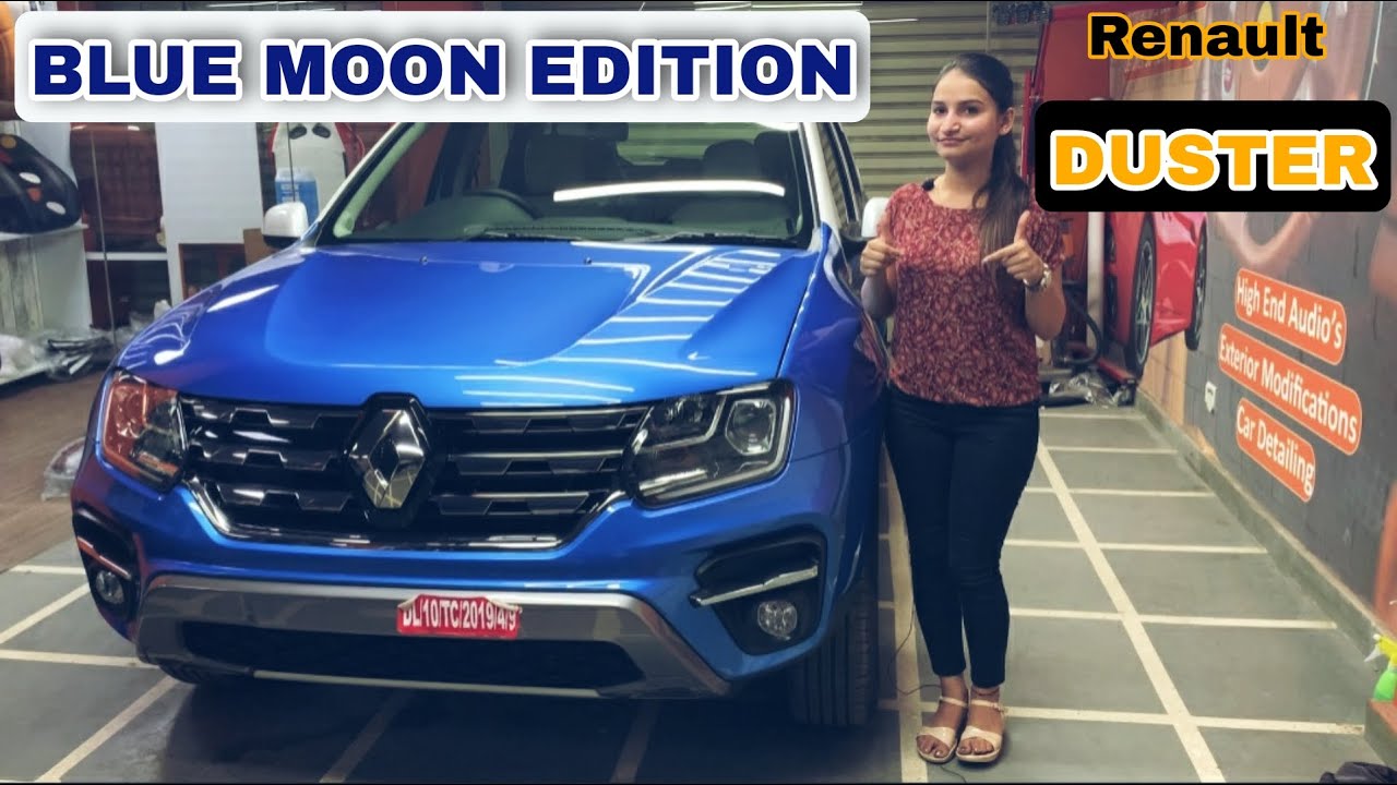 RENAULT DUSTER MODIFIED WITH BLUE MOON EDITION...!!! 📞7271939393 - YouTube