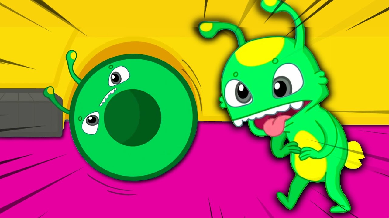 Groovy The Martian & Phoebe - Nursery Rhymes for toodles Wheels on the ...