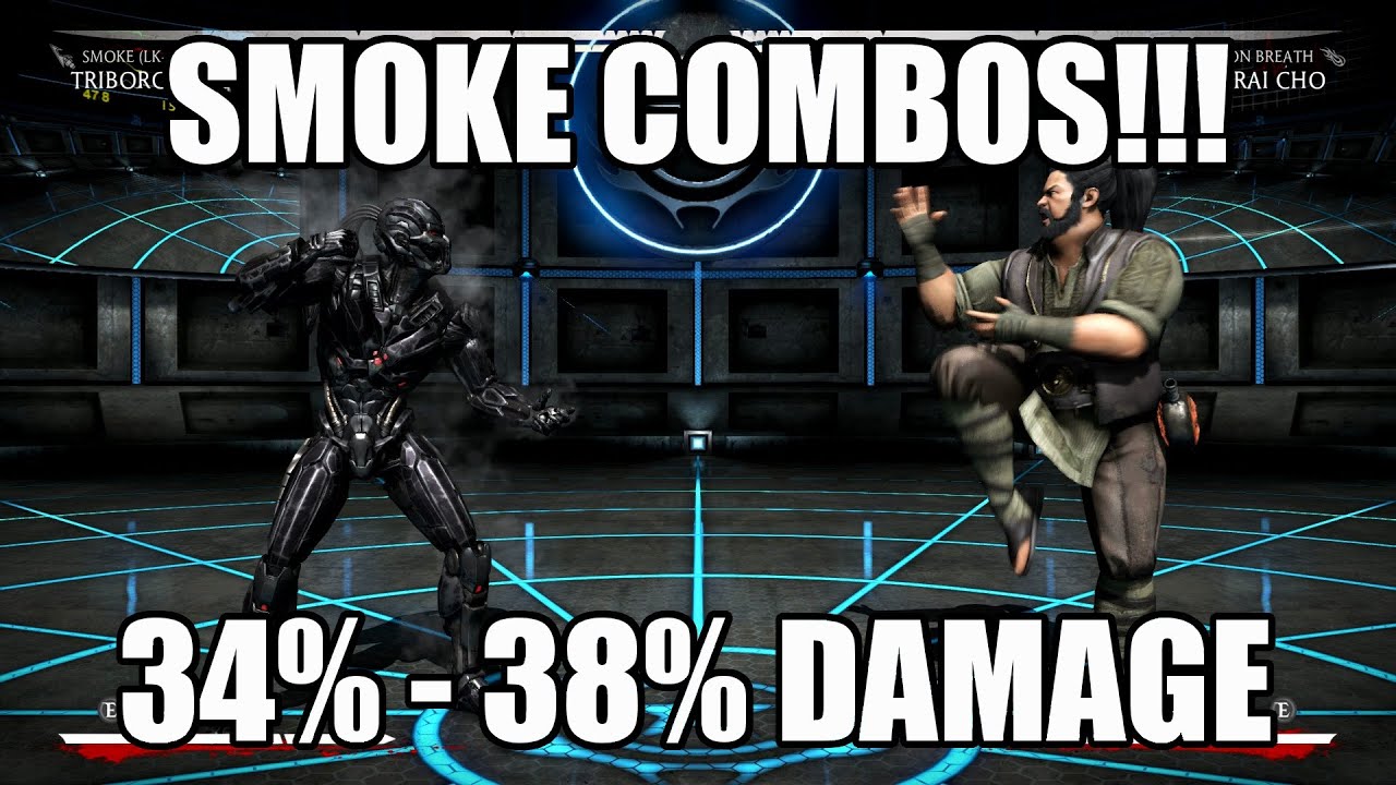 SMOKE COMBOS!!! (UPDATED) 34% - 38% 1 BAR OF METER!!! - YouTube