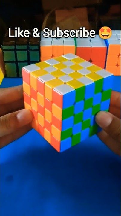 😍how to make checkerboard pattern on 5 by 5 rubik's cube #shorts #sigma #cubing - YouTube