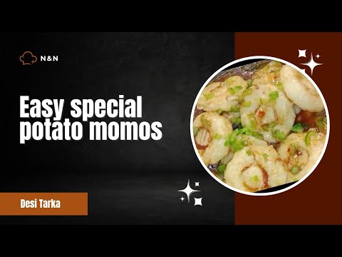 potato's momos recipe - YouTube