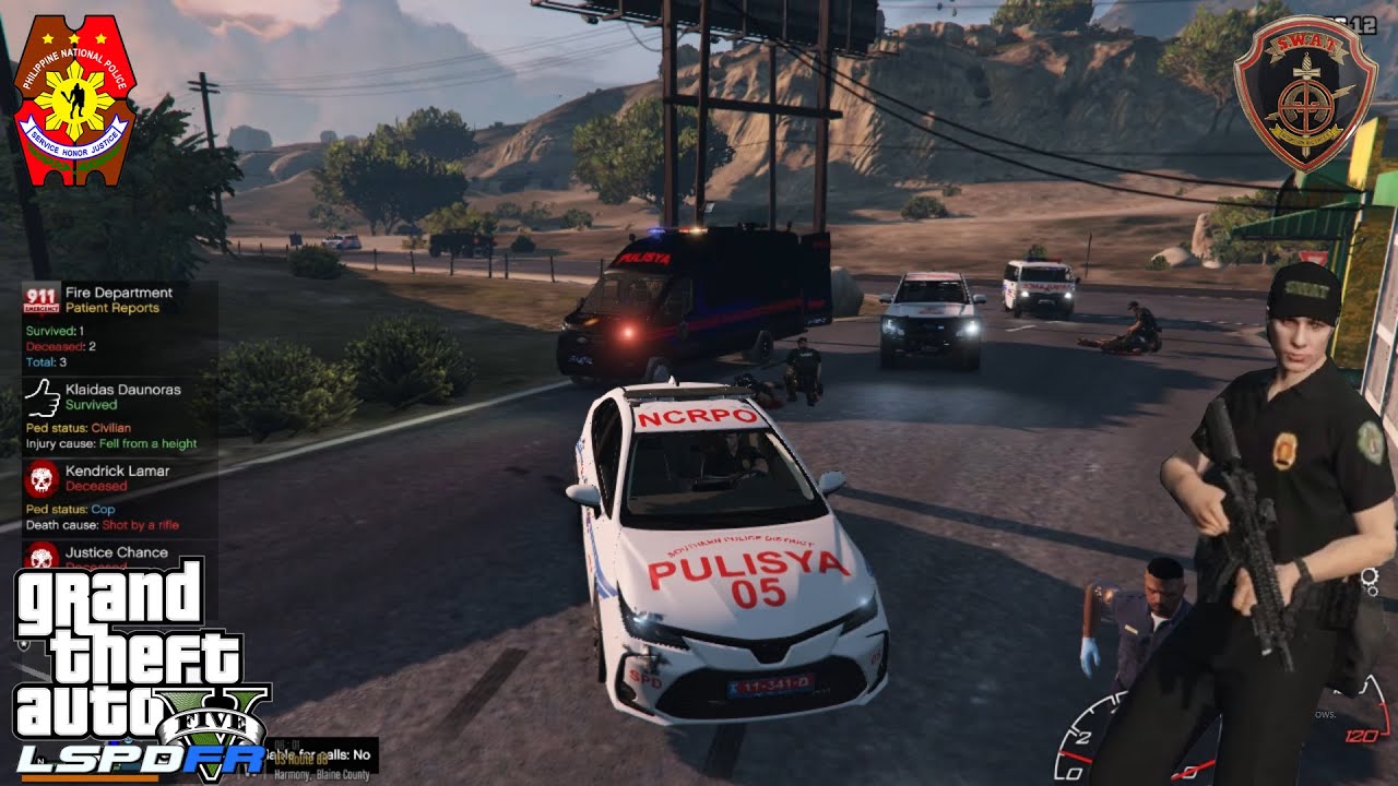PNP SWAT #2 | GTA V | LSPDFR | PNP MOD - YouTube