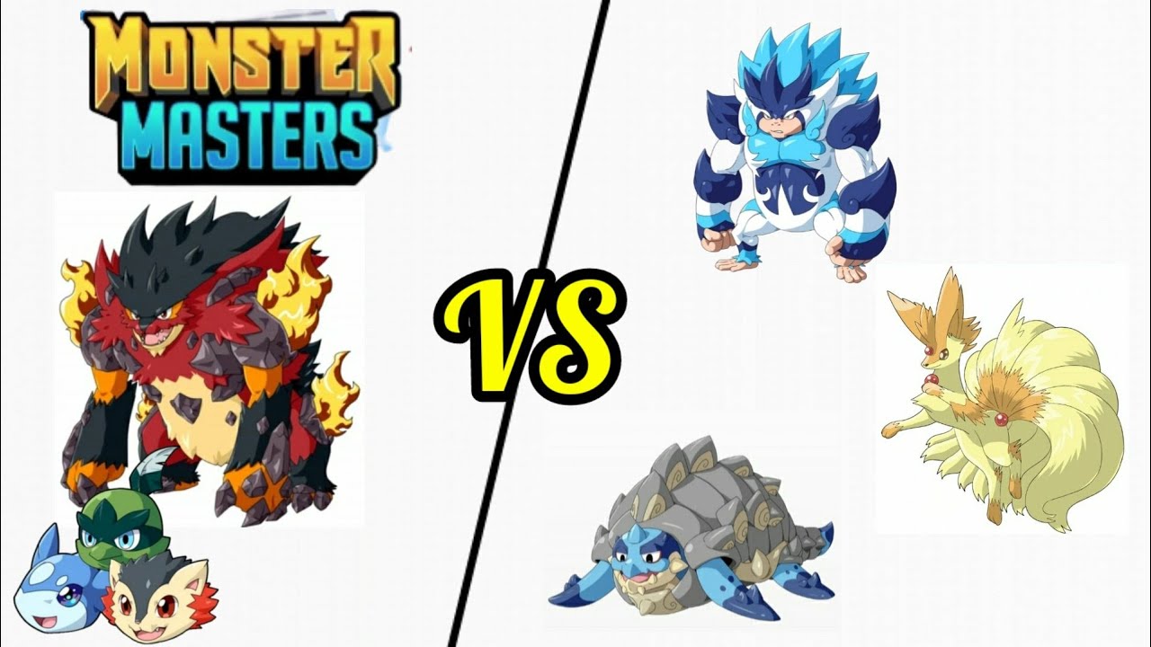 My One Monster vs 4 Monster||Monster Masters Battle Part 14 - YouTube