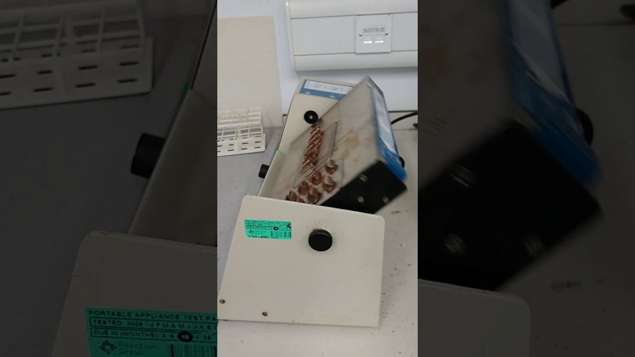 Spinning and mixing lab things - YouTube