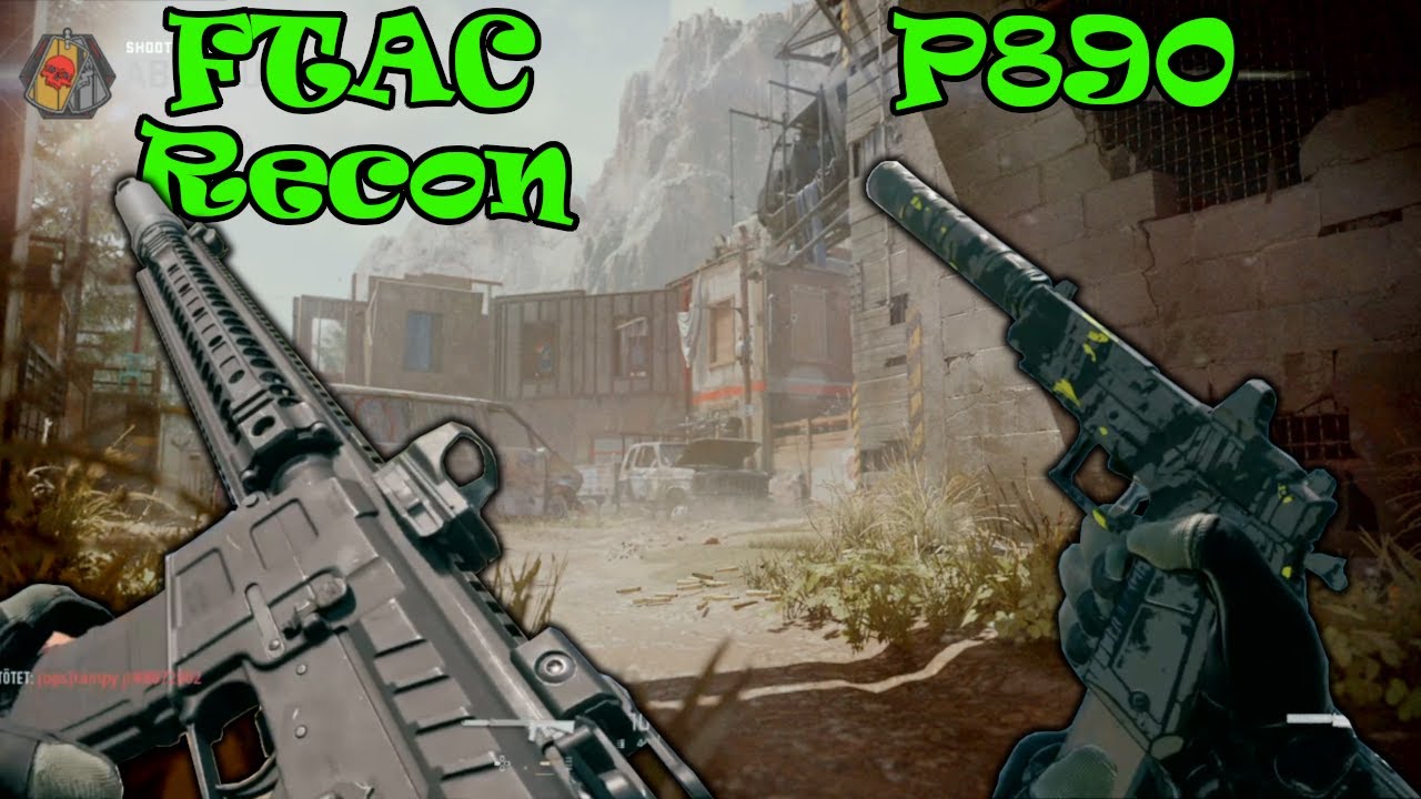 P890 Handgun und FTAC Recon (Call of Duty Modern Warfare 2, Multiplayer ...