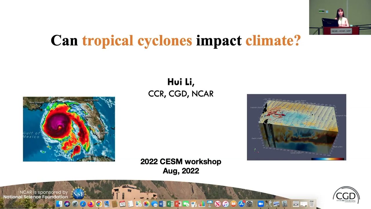 Tropical Cyclones and Climate - 2022 CESM Tutorial - YouTube