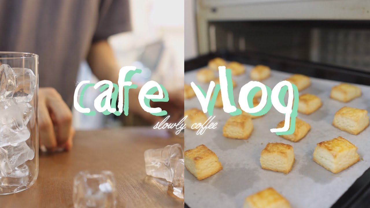 sub) 결국 사고쳤습니다😭🫣 | cafe vlog | 카페 브이로그 | cafe vlog korea | asmr | 디저트 ...