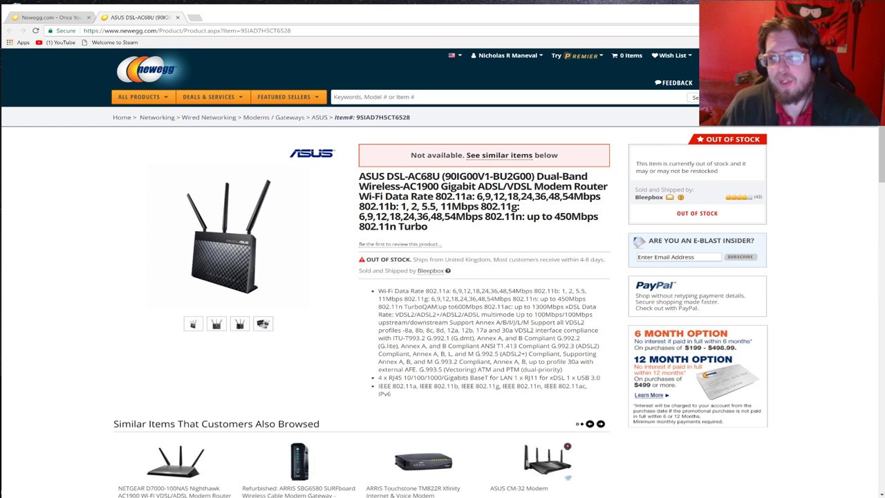 Asus DSL-AC68U Wireless-AC1900 Modem / Router Review - YouTube