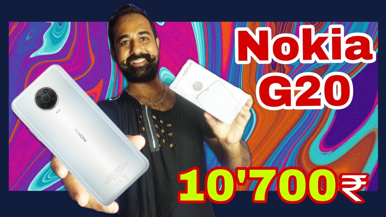 Nokia g20 mobile unboxing n camera review. best phone for mom dad ...