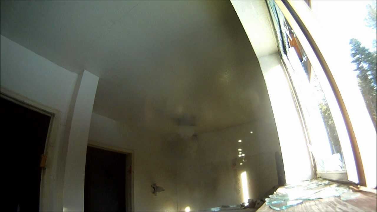 ceiling explosion - YouTube
