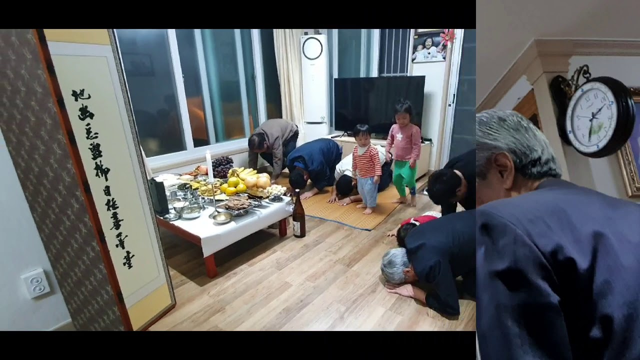 Korean ancestral rites,ancestor's death anniversary. - YouTube