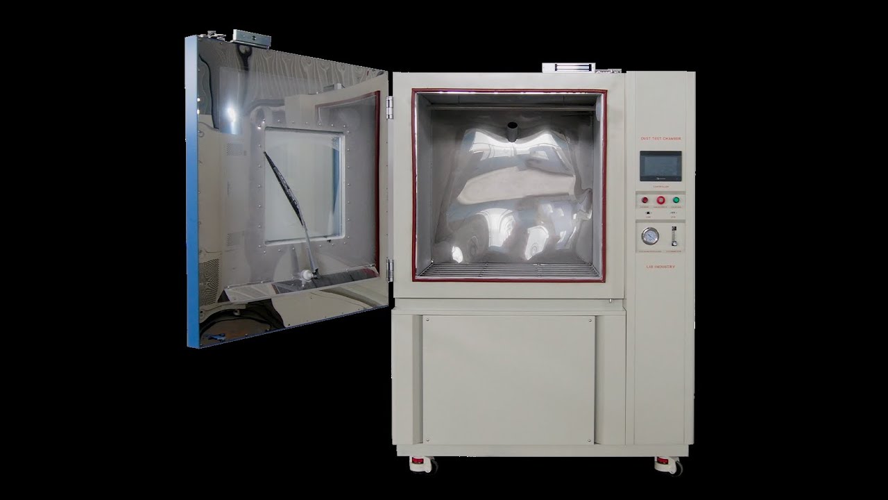 IP5X IP6X Sand and Dust IP Test Chamber - YouTube