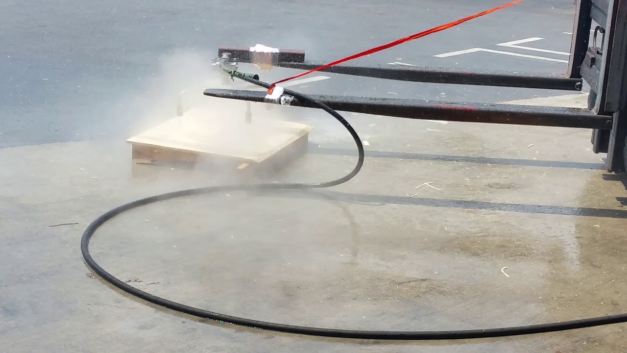 Stoneage Self rotating Cleaning Heads SG30 - YouTube