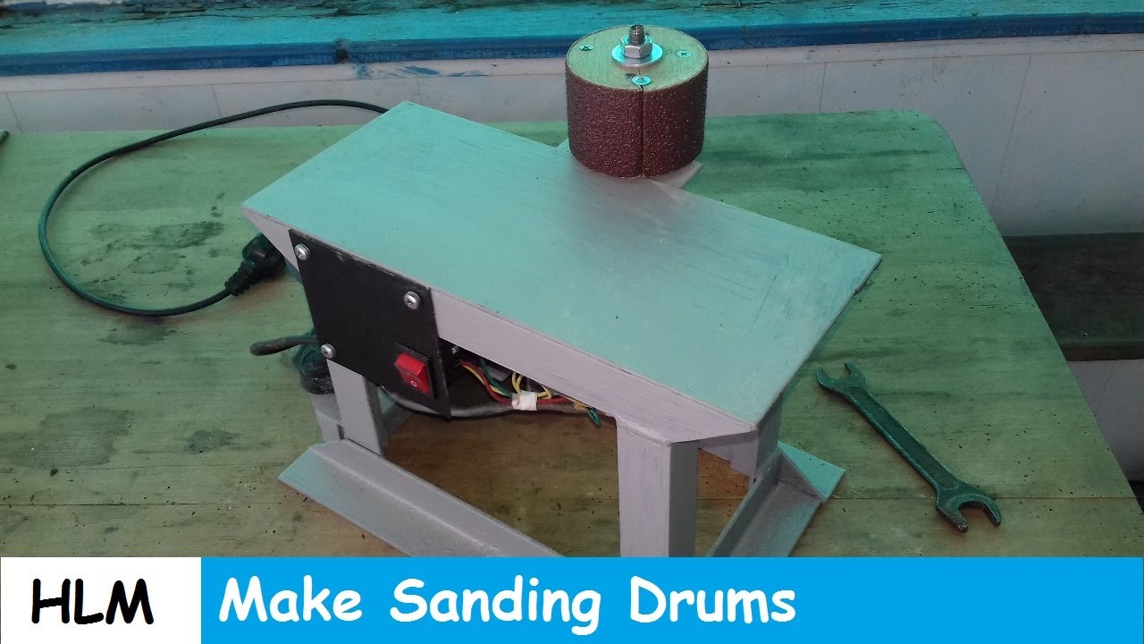 How To Make Sanding Drum - YouTube
