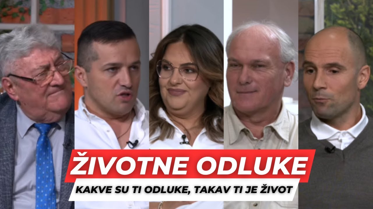 POSLE RUCKA - Zivotne odluke - Kakve su ti odluke, takav ti je zivot ...