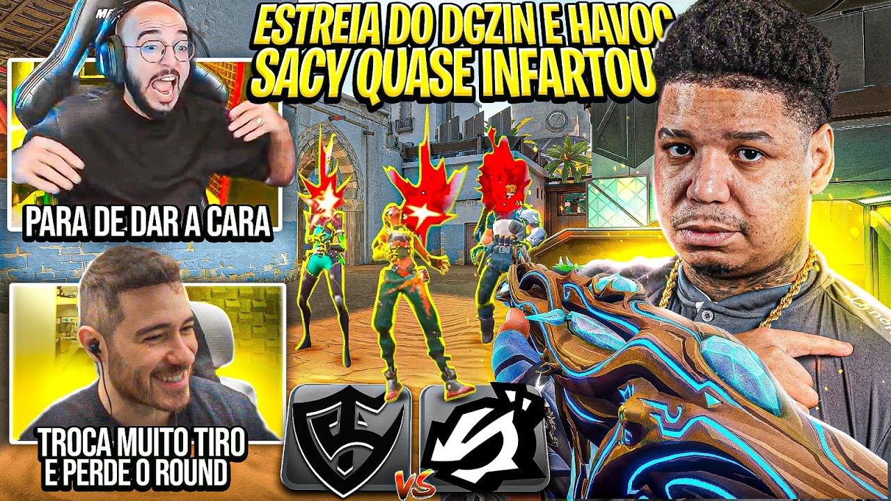 DGZIN FAZ ESTREIA INSANA no ASCENSION e SACY FICOU MALUCO com A TEAM ...