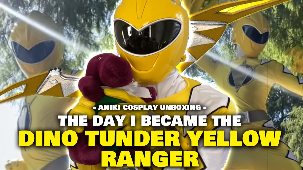 The Day I Became the Yellow Ranger | Power Rangers Dino Thunder Aniki ...